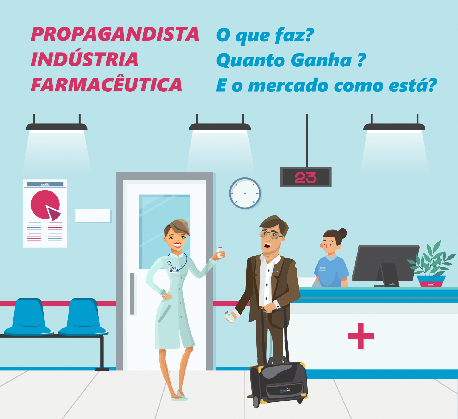 Propagandista – O que faz? Quanto Ganha ? E o mercado como está? - Propamed